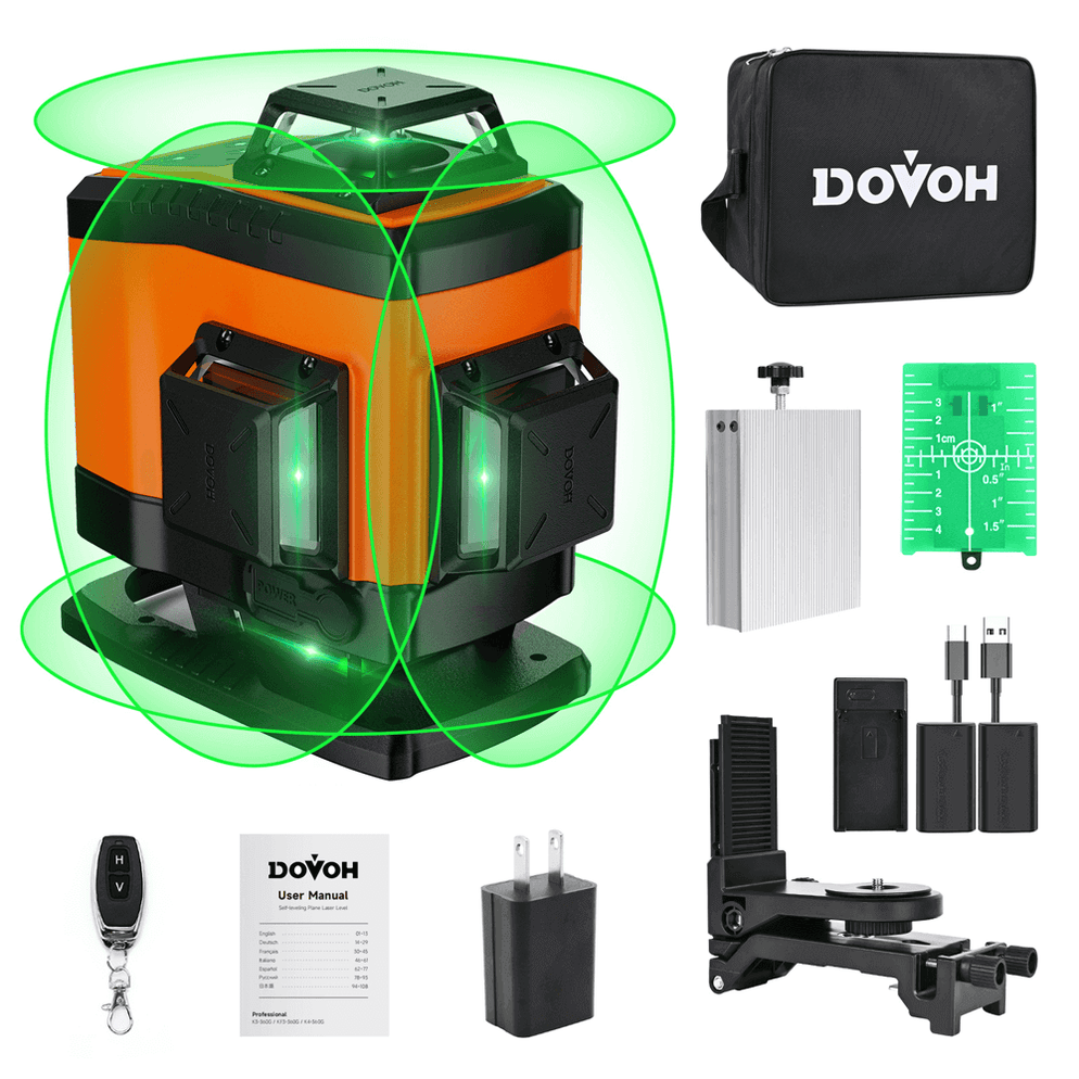 Dovoh 4x360 Floor, Wall, Tile & Ceiling Laser Level — Dovoh ...