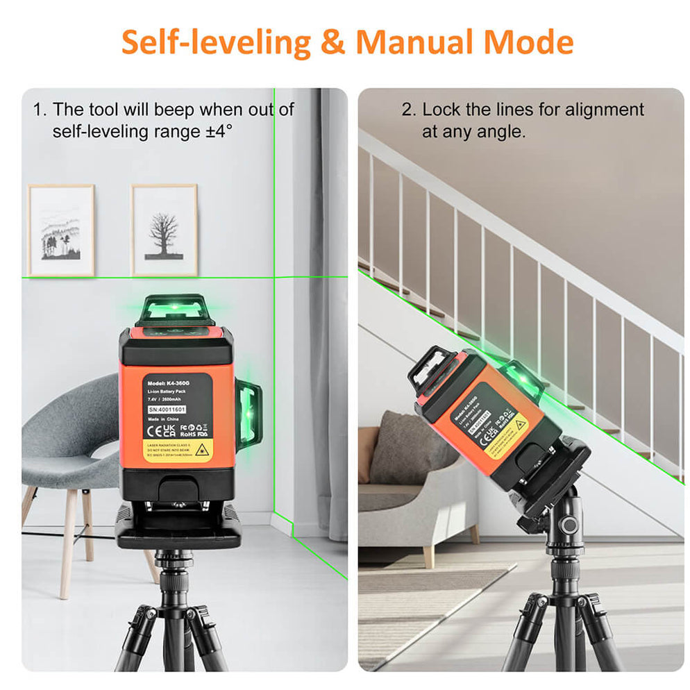 Dovoh 4x360 Floor, Wall, Tile & Ceiling Laser Level — Dovoh ...